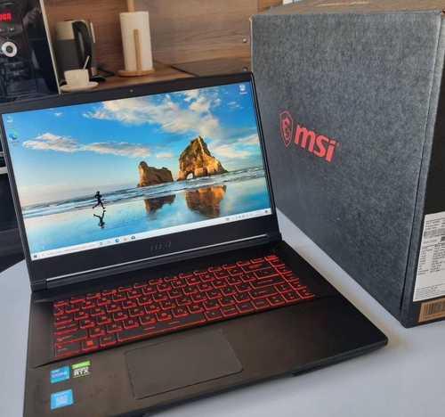 Игровой Msi i5-11400H/16/512/rtx3050