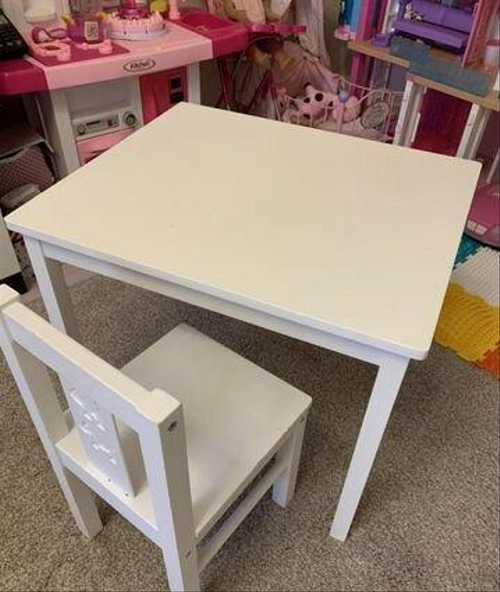 Детский стол и стул Икеа Криттер