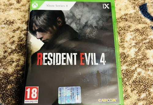 Игра Resident evil 4 на xbox series x