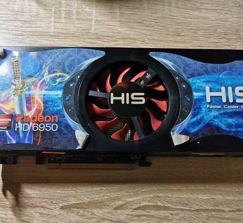 Неисправная видеокарта his Radeon hd6950 2gb