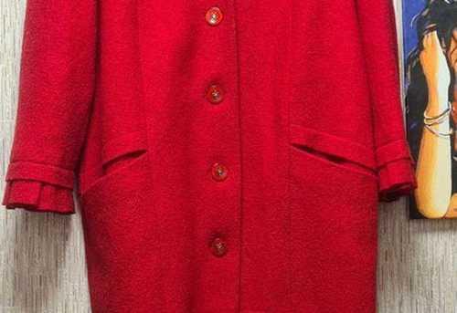 Женское шерстяное пальто glance размер 48-50