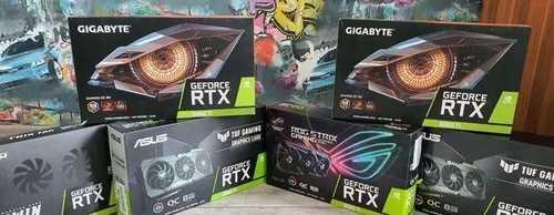 Видеокарта GeForce RTX 3060 Ti на заказ
