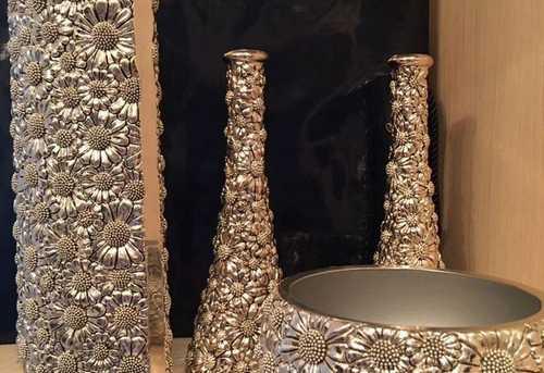 Stilarte,Италия, серебрение Стильные вазы