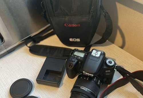 Зеркальный фотоаппарат Canon 77d