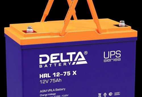 Аккумулятор Delta HRL 12-75 X