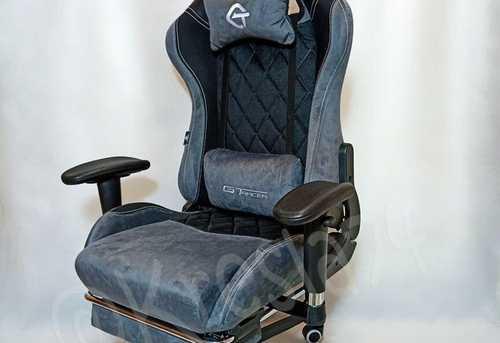 Гемерское кресло из ткани с качанием