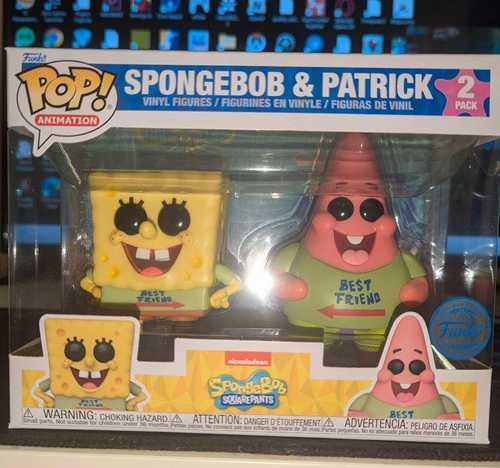 Funko pop SpongeBob & Patrick Best Friends 2 Pack