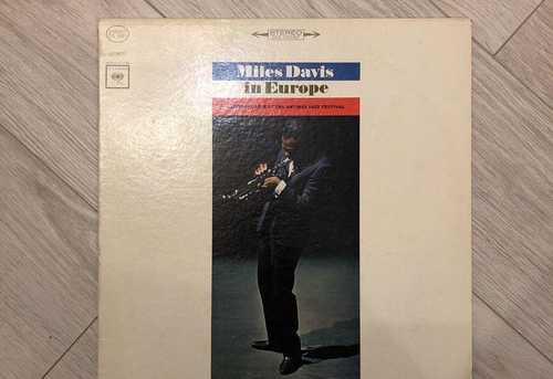 Виниловая пластинка Lp Miles Davis in Europe
