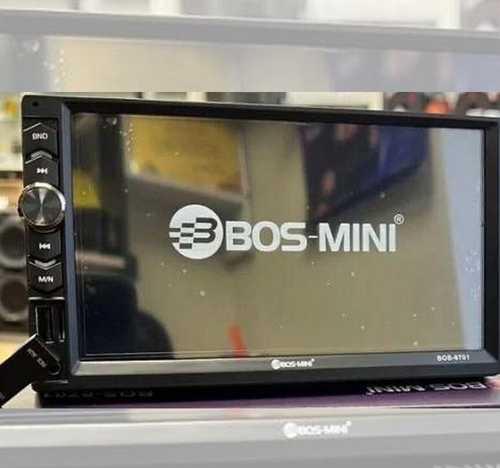 Магнитола с крутилкой Bos Mini 8701 pro