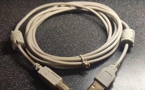 Кабель USB-A - USB-B 3 м