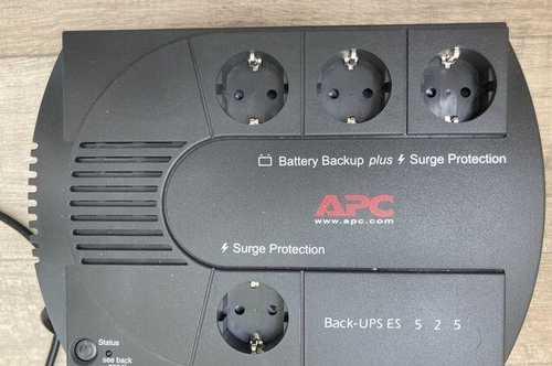 Ибп apc back ups es 525 обзор