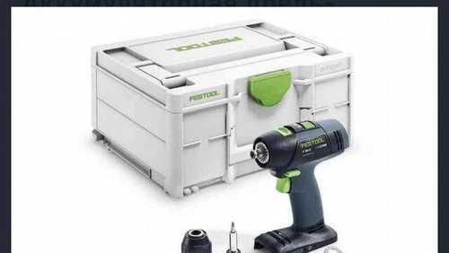 Дрель-шуруповерт Festool T18+3-Basic Арт.576448