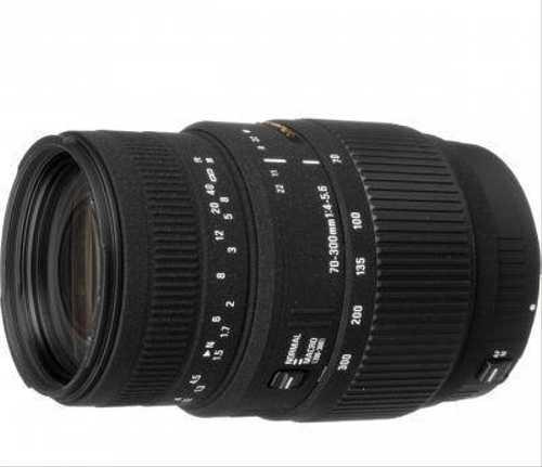 Sigma AF 70-300mm F4.0-5.6 DG macro Canon EF новый