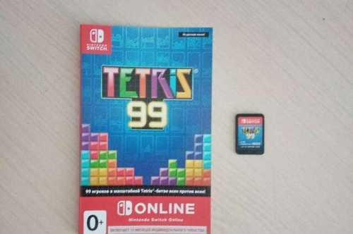 Картриджи nintendo Switch Tetris 99