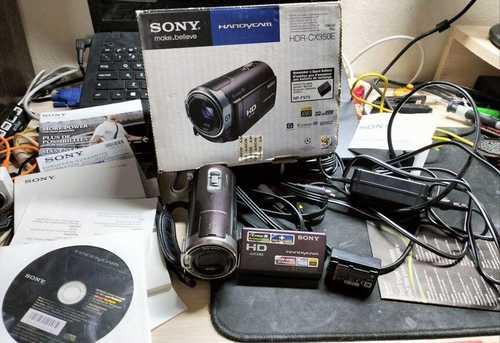 Видеокамера sony handycam HDR-CX350
