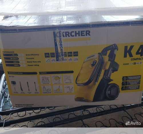 Мойка высокого давления karcher к4