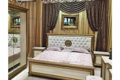 Спальня в стиле барокко классика