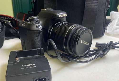 Фотоаппарат canon 600d (Kit/Бу)