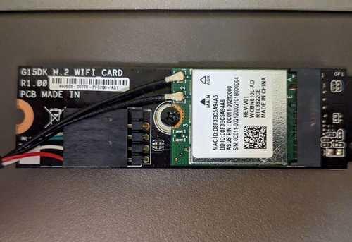 Модуль WiFi + Bluetooth Asus g15dk m.2 card