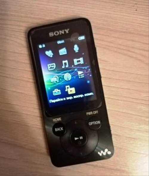 Hifi-loseless плеер Sony NWZ-E584, 8GB