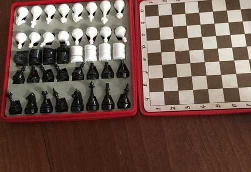 Шахматы шашки дорожные