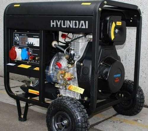 Дизельные генераторы Hyundai (электростанции)