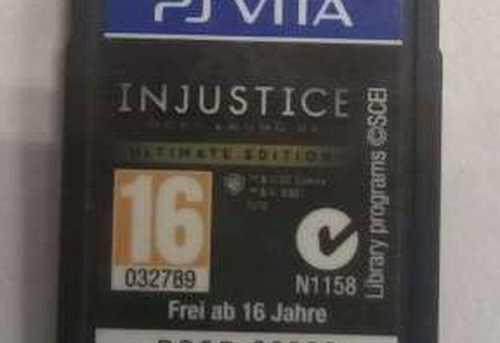 Картридж PS vita Injustice ultimate edition