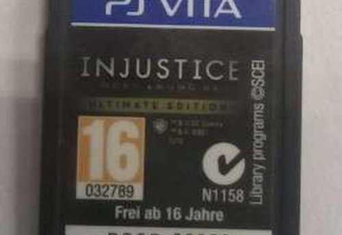 Картридж PS vita Injustice ultimate edition