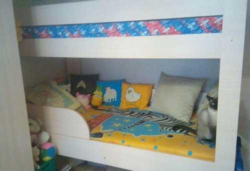 Детская двухэтажная кровать