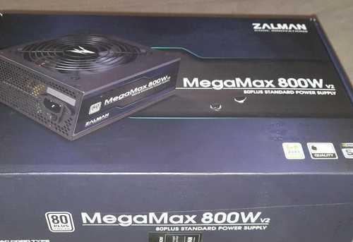 Блок питания для пк 800w Zalman 80Plus