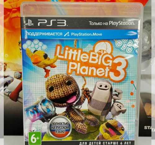 LittleBigPlanet 3 (с поддержкой PS Move) PS3, Русс