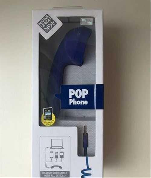 POP Phone Retro Handset (Moshi, Moshi Retro Blue)
