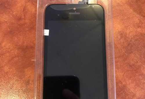 Дисплей iPhone 5s чёрный; С заменой и без