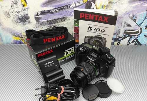 Pentax K10D kit (пробег 12700 кадров)