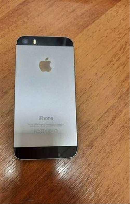 iPhone 5s A1530 space gray 16Gb - серый космос(07)