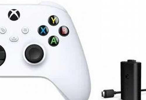 Геймпад Xbox Series S X + адаптер + аккумулятор