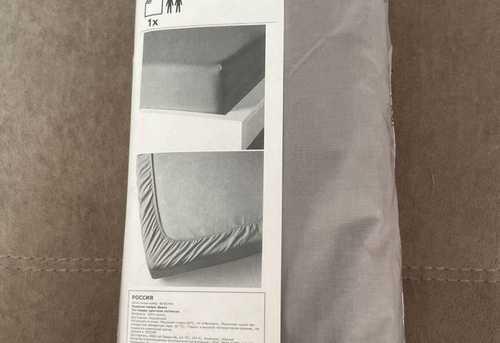 Простынь IKEA двала на резинке 140*200