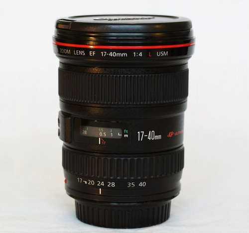 Canon EF 17-40 mm f/ 4 L USM