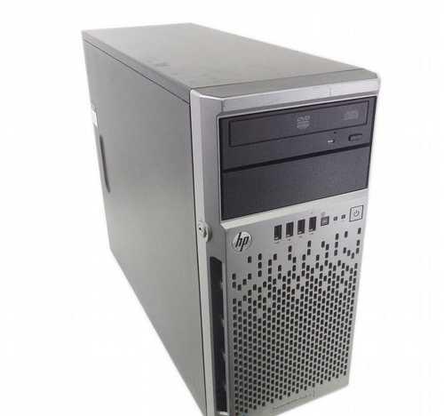 Сервер HP ProLiant ML310e Gen8 V2 Intel Xeon E3-1220v3 3.1GHz DDR3 8Gb /HDD SATA 500Gb 4x SATA DVD U