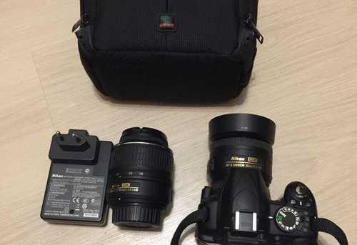 Nikon d3000 kit nikkor 35mm af-s 1.8