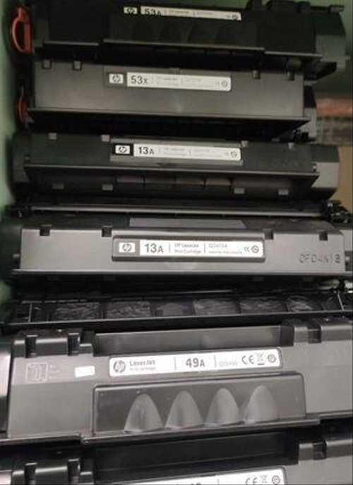 Продам картриджи для лазерных принтеров HP