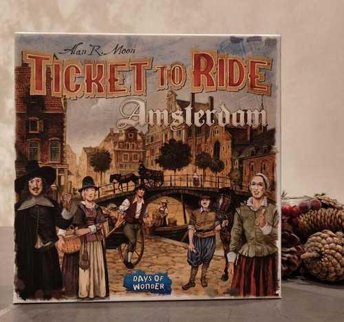 Ticket to Ride Amsterdam Настольная игра Билет