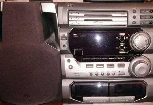 Музыкалный центр JVC CA-D302T и Aiwa в ремонт