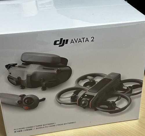 Dji Avata 2 fly more combo 3 батареи