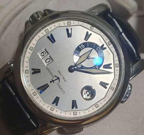 Мужские часы Ulysse Nardin dual time 243-55/92