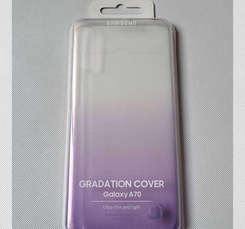 Чехол Gradation Cover на Samsung A70 оригинал
