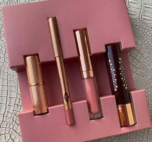 Pillow talk lip kit charlotte tilbury набор помад