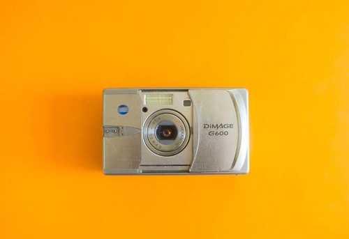 Фотоаппарат Dimage g600 (на запчасти)