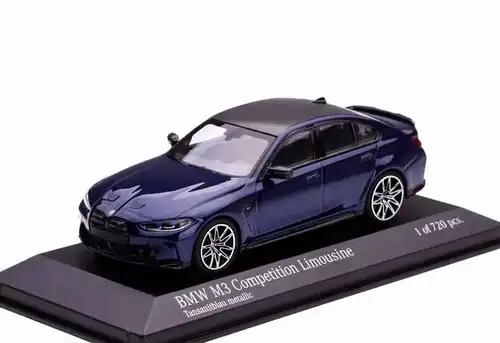 1/43 BMW M3 NEW G80 Minichamps Бмв 2020 blue Rar