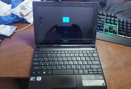 10.1" Acer Aspire One D257, 320 ГБ, Atom N570, RAM 2 ГБ, Intel GMA 3150